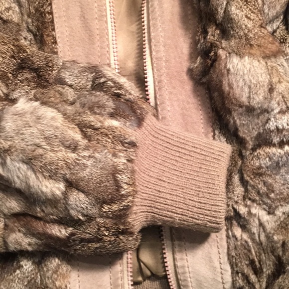 Vintage | Jackets & Coats | Vintage Rabbit Fur Bomber Jacket | Poshmark